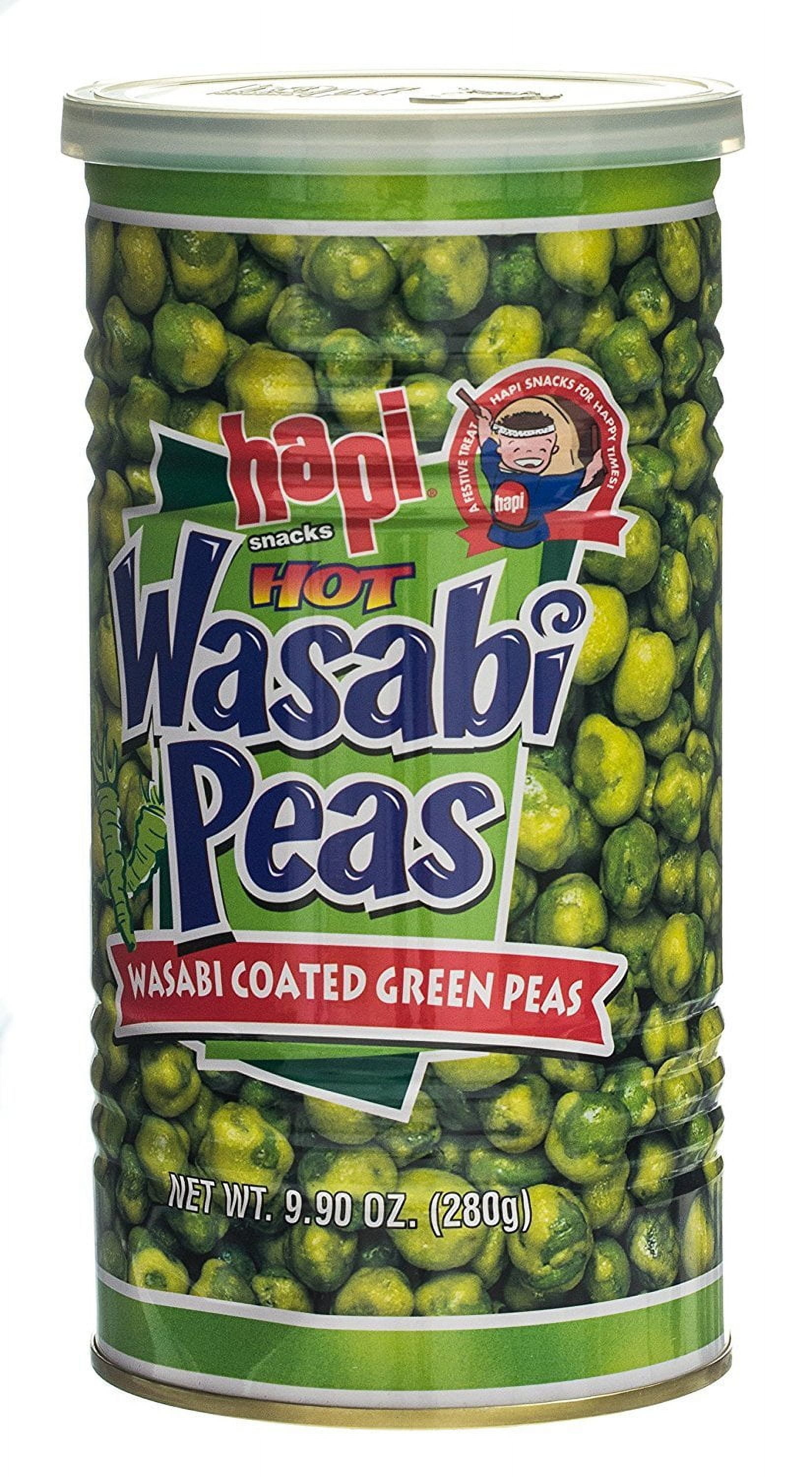 Hapi Hot Wasabi Peas, 9.9 Ounce AIS1 Tins (Pack of 4) - Walmart ...
