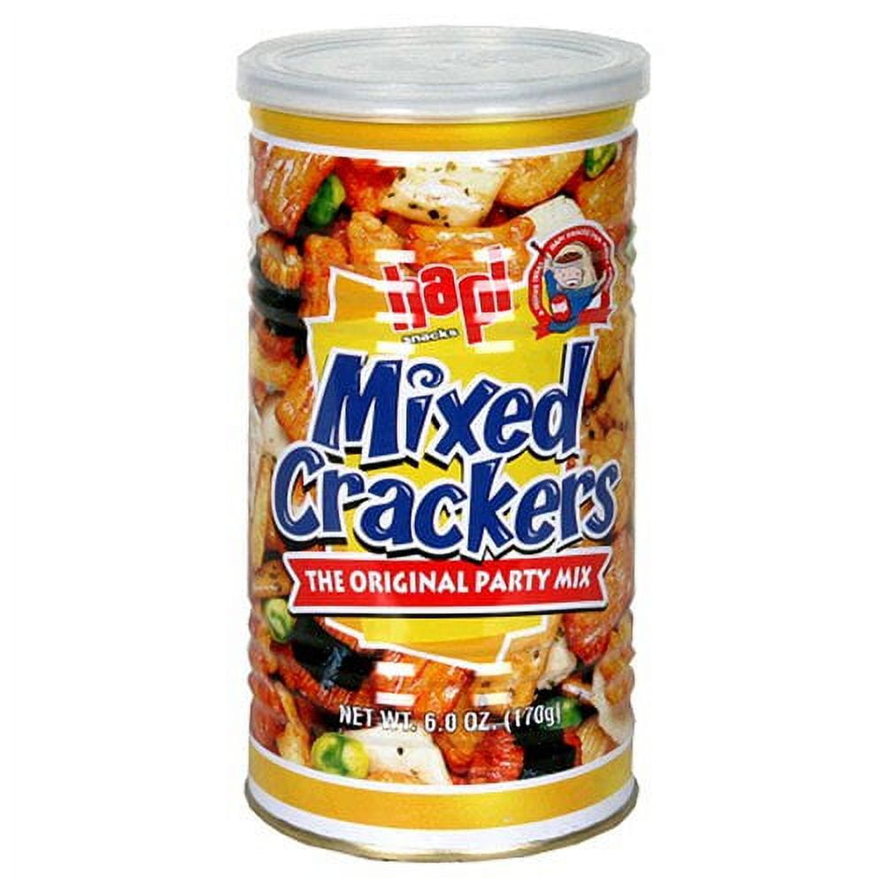 Hapi Mixed Snack Crackers, KEF16 6-Ounce Can (Pack of 6) - Walmart.com