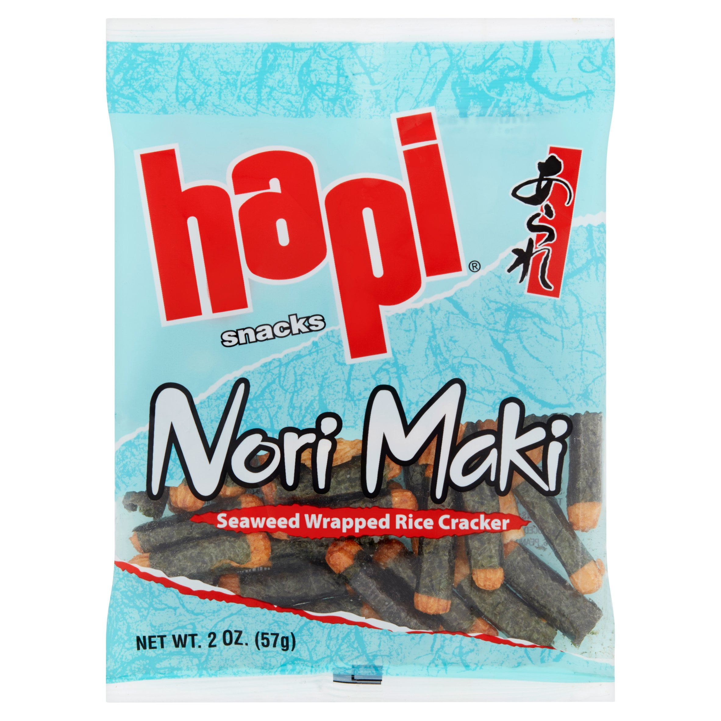 Hapi Nori Maki Seaweed Wrap Snacks, 2 oz - Walmart.com