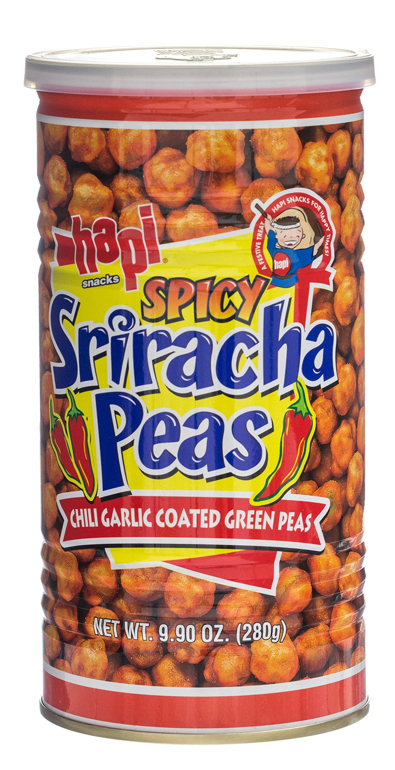 Hapi Snacks, Spicy Sriracha RRF12 Peas, 9.9 oz - Walmart.com