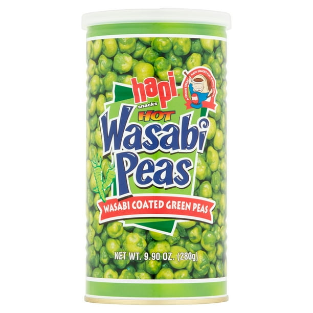 Hapi Snacks Wasabi Peas, Hot, 9.9 Oz - Walmart.com
