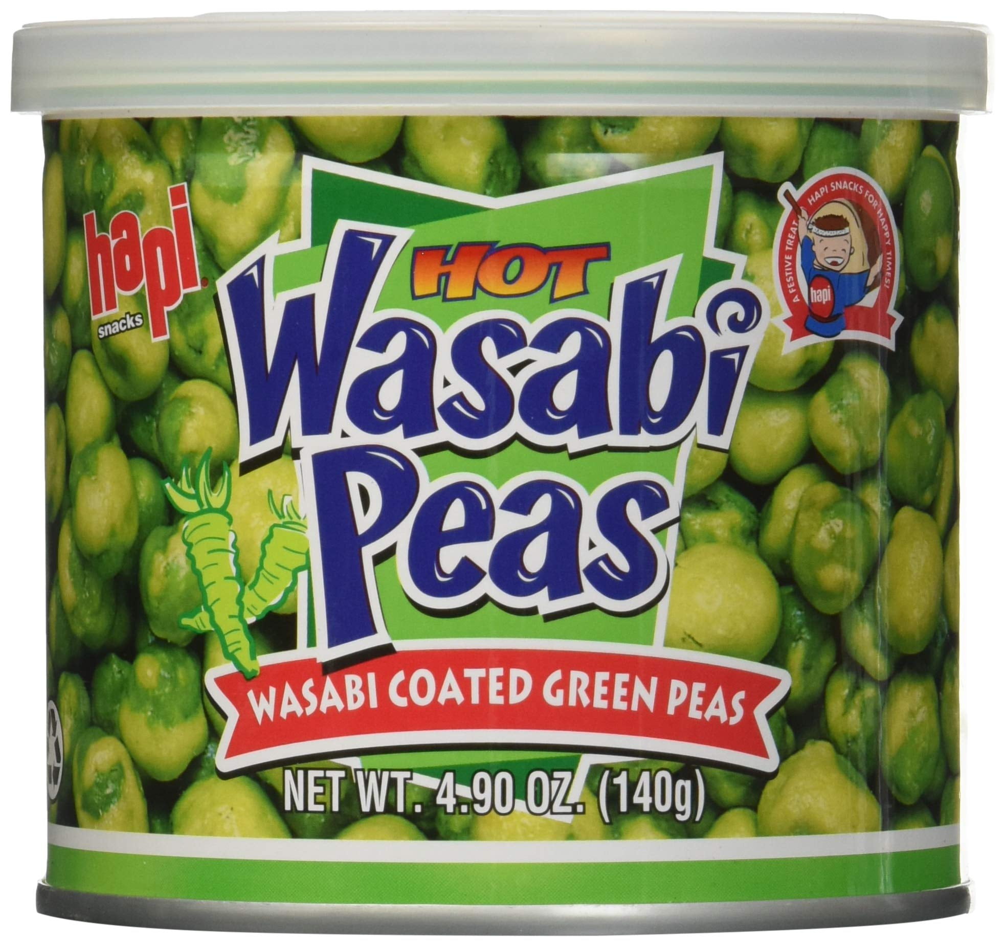 Hapi Wasabi Hot Green Pea, MDA05 4.9 Ounce - Walmart.com