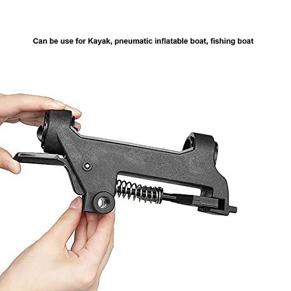 Hapivida Boat Motor Bracket, 12V Electric Motor Thruster Bracket Boat ...