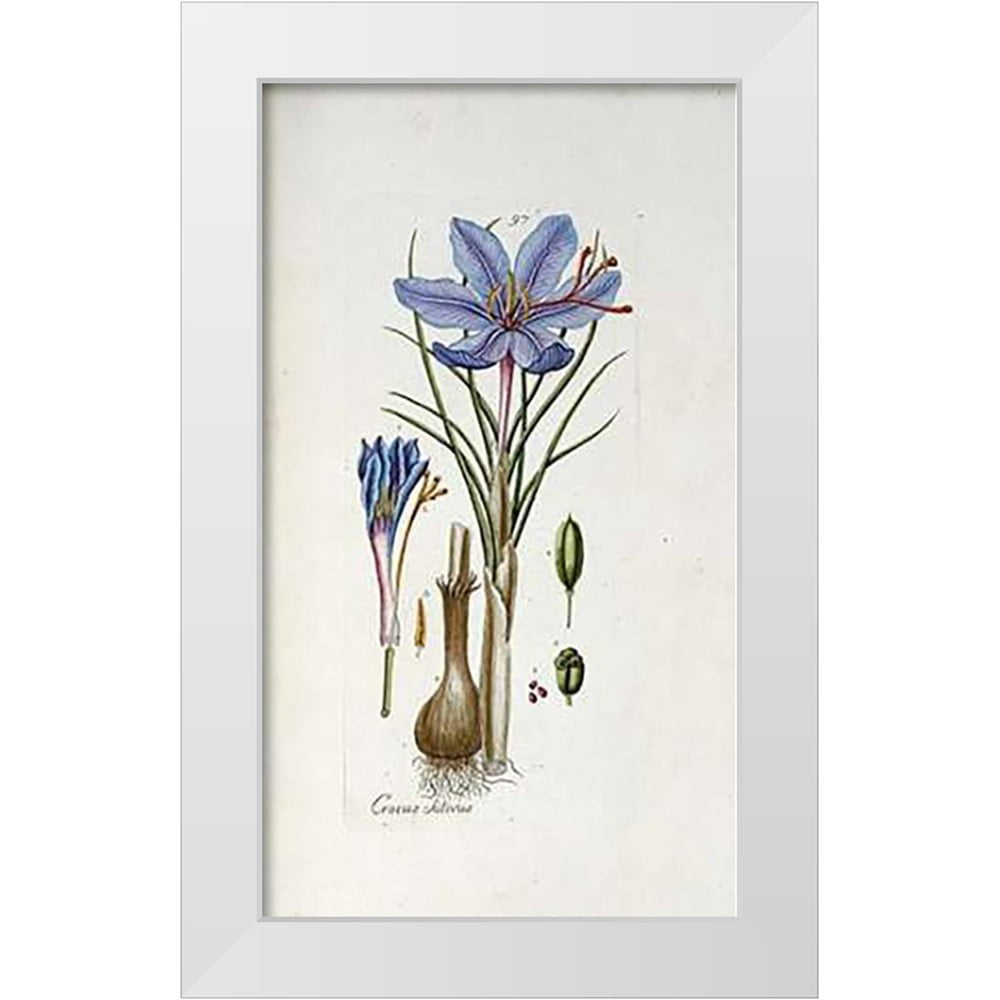 Happe, Andreas Friedrich 10x14 White Modern Wood Framed Museum Art ...