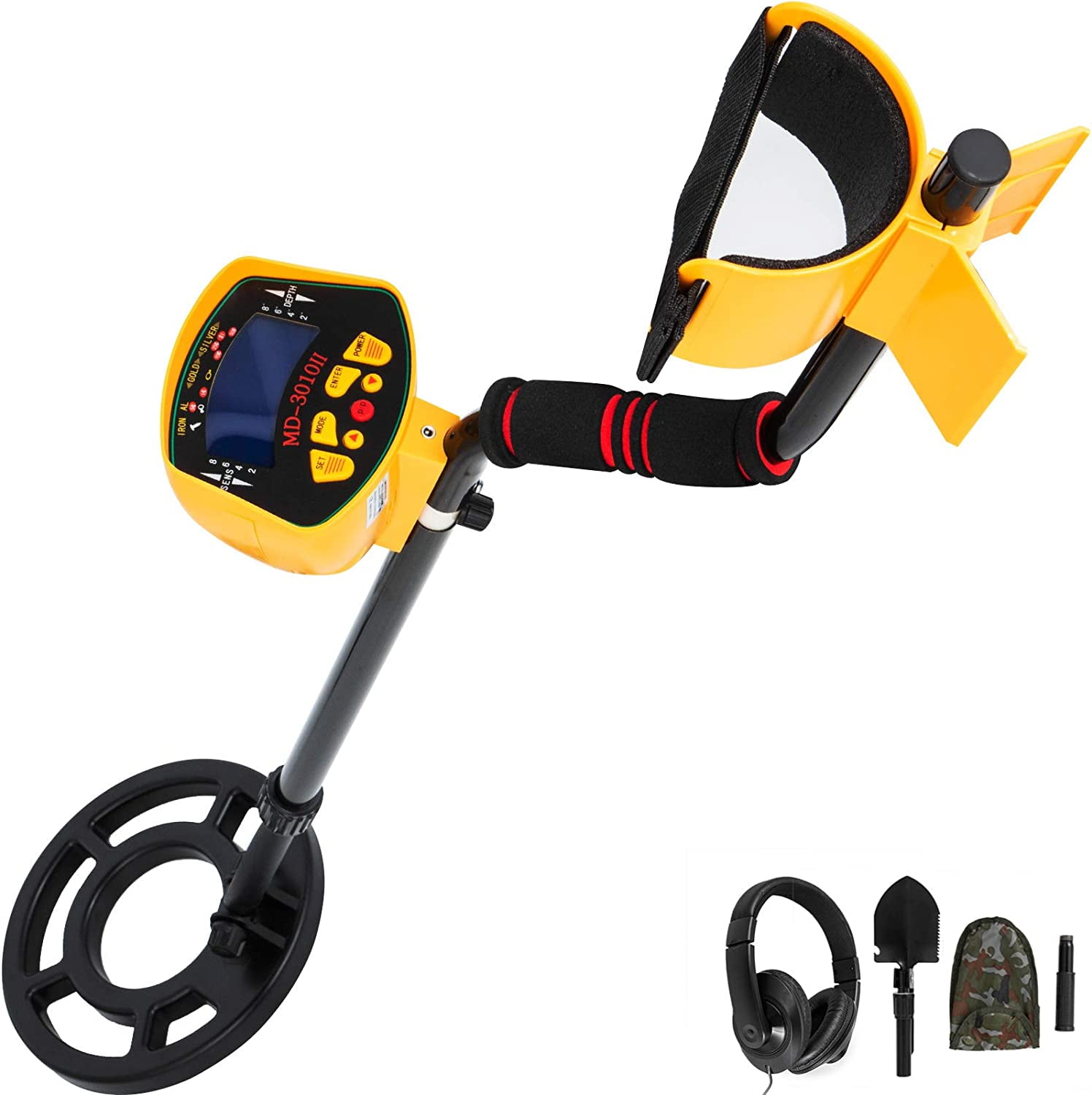 Happibuy Metal Detector Waterproof Disc Metal detectors Underwater ...