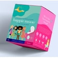 Happie Moon | Organic Cotton Starter Menstrual Pads for Teens & Tweens | Heavy Flow, Clean, 20 ...