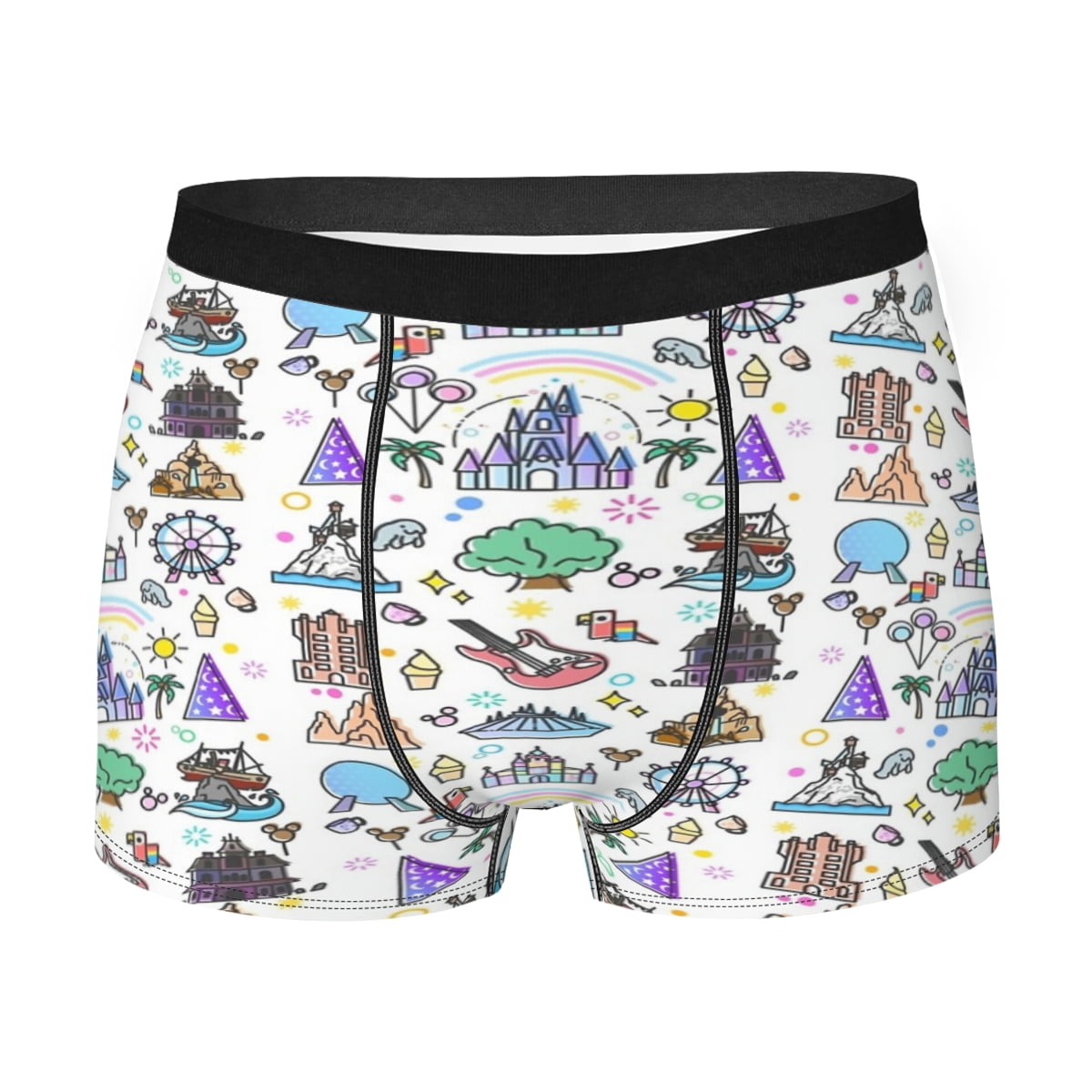 Happiest Place on Earth Collection Boxer Shorts For Man 3D Print Male ...
