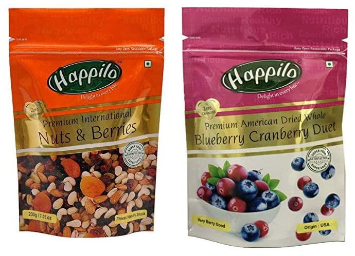 Happilo Premium International Dried Nuts And Berries & Premium American ...