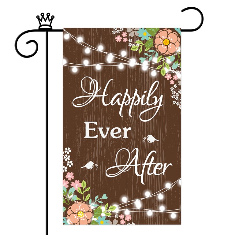 Garden Flags Wedding Personalized Garden Flag | Rosewood This & That