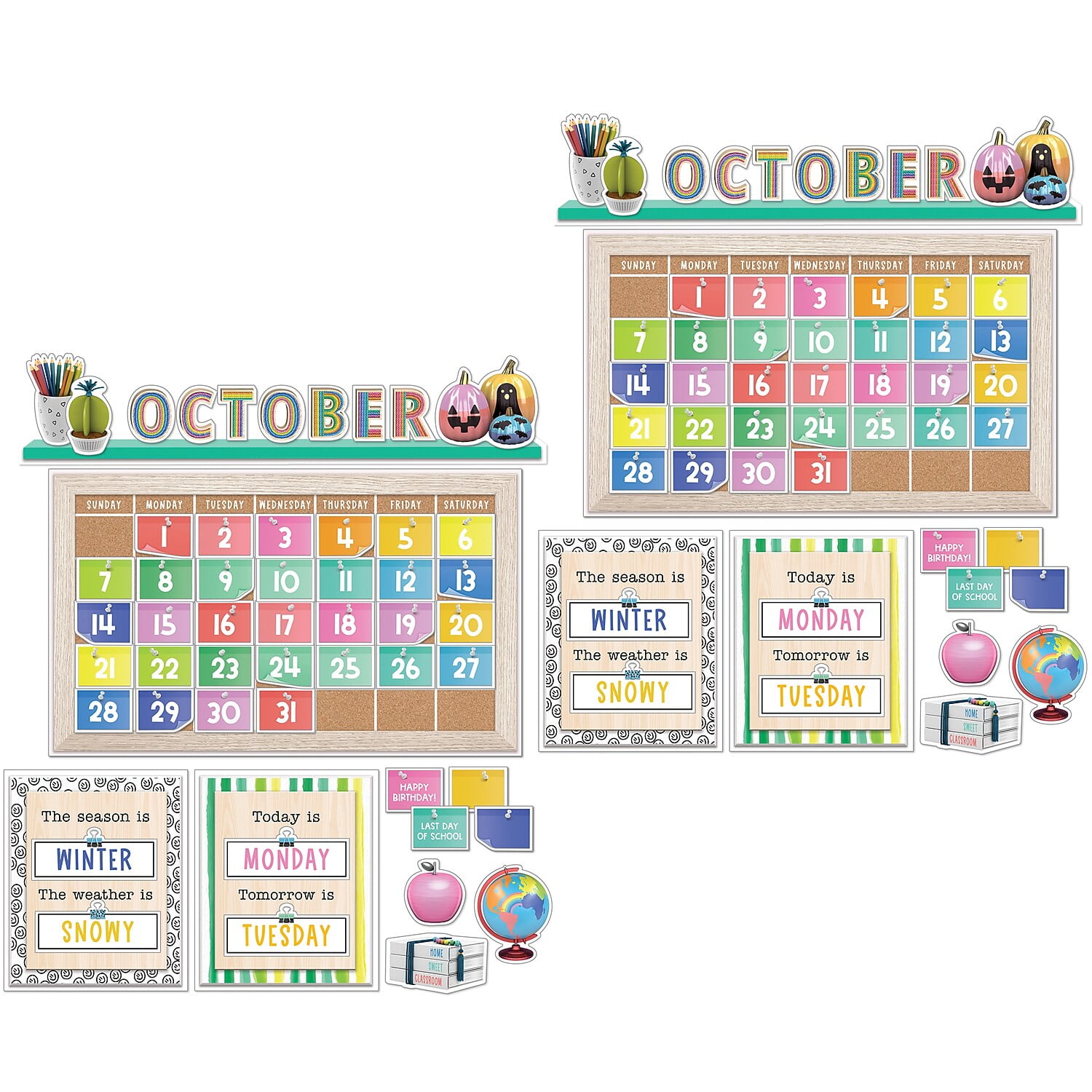 Happily Ever Elementary Creatively Inspired Calendar Bulletin Board Set ...