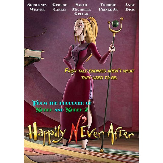 Happily N'Ever After - movie POSTER (Style E) (27" x 40") (2007 ...