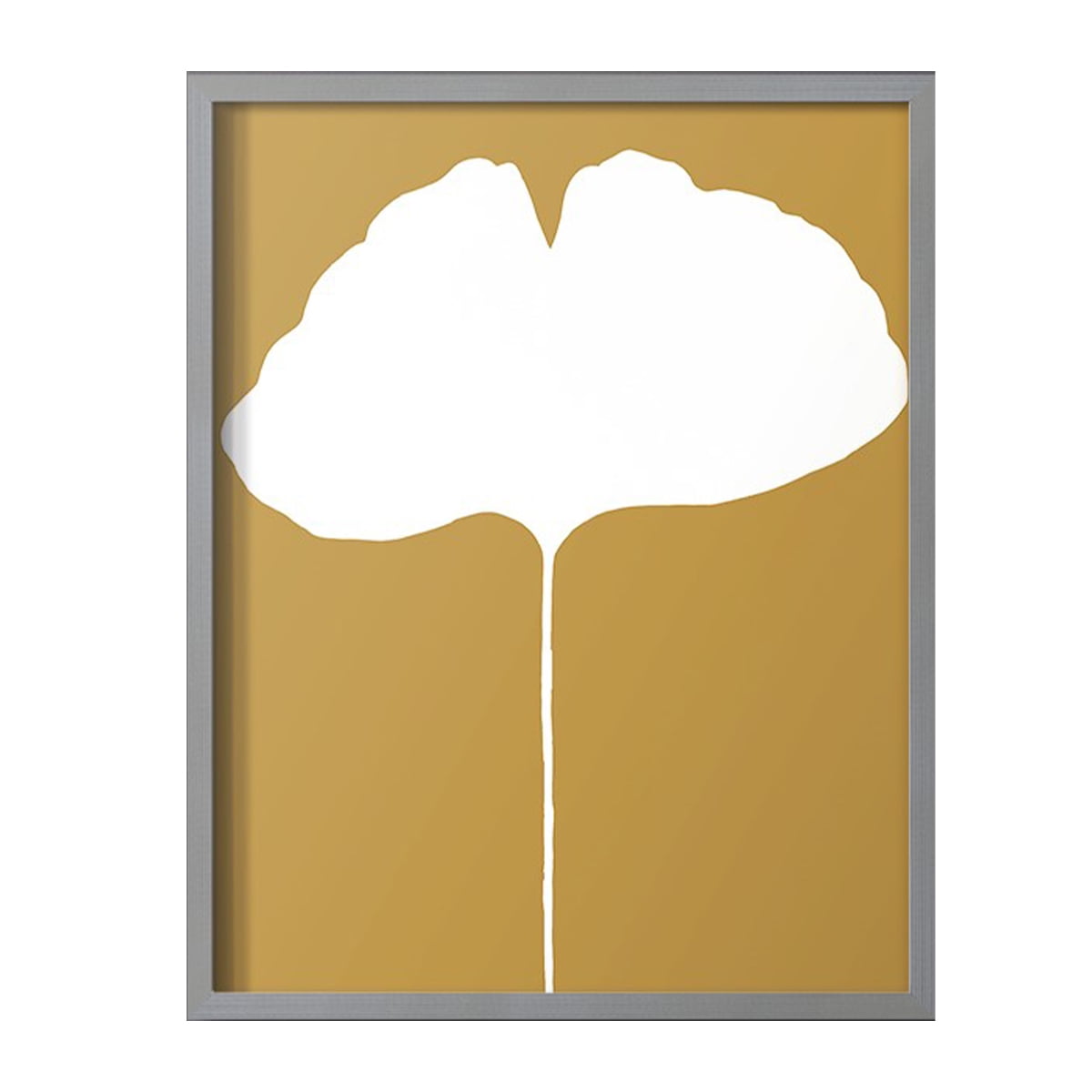 Happily Single V31 Framed Print in Gray Solid Wood Framed Print No Nail ...