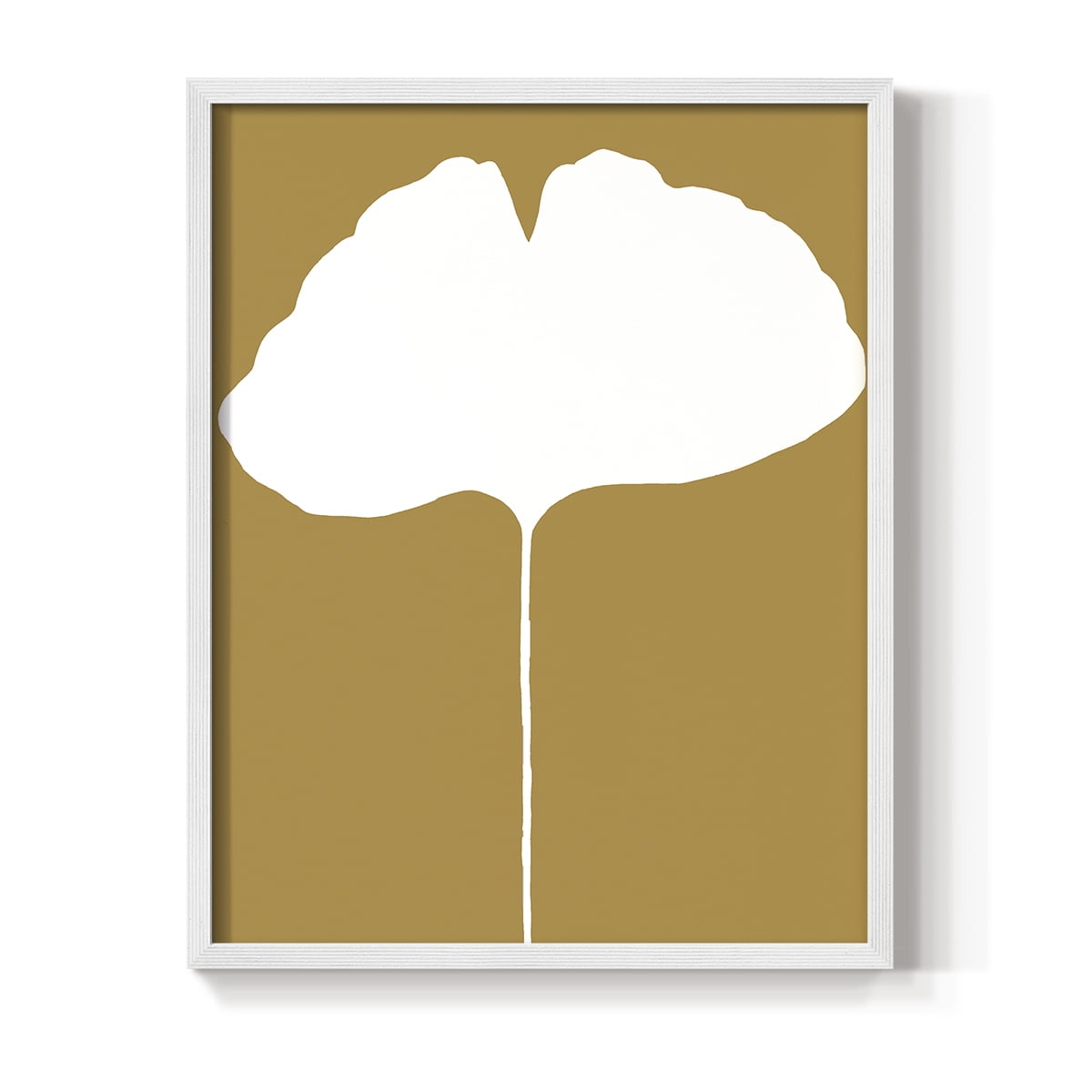 Happily Single V31 Framed Print in White Solid Wood Framed Print No ...