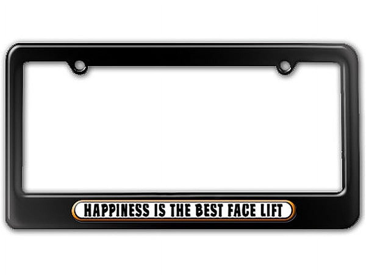 Happiness Best Face Lift License Plate Frame - Walmart.com