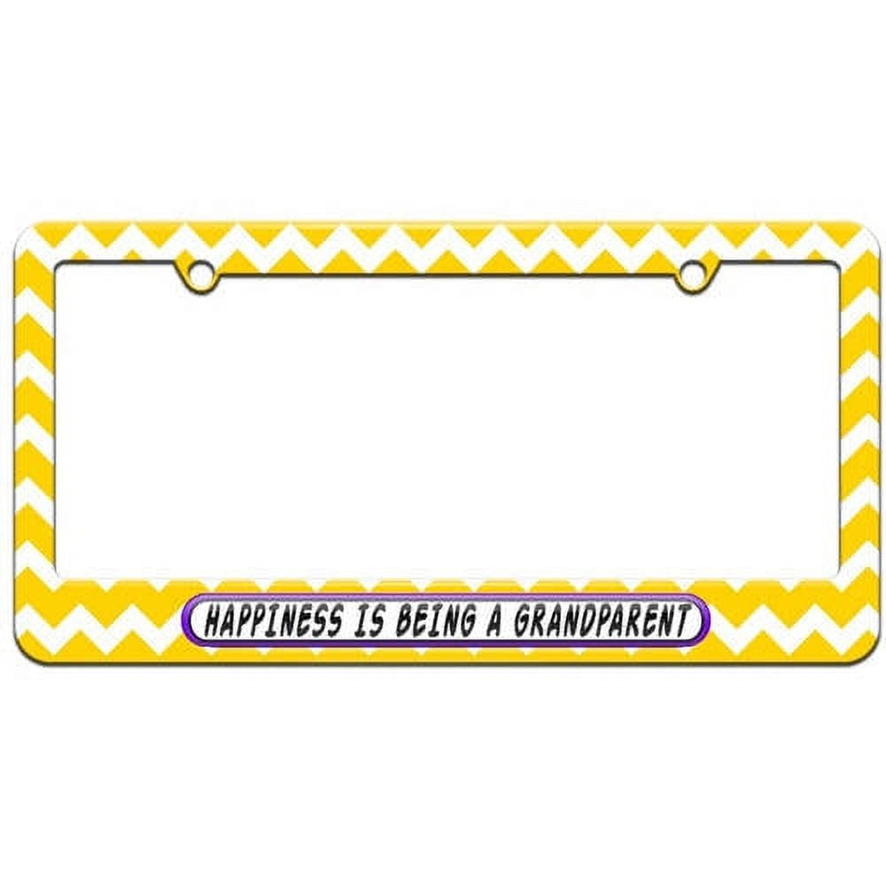 Happiness Is Being A Grandparent License Plate Tag Frame, Multiple ...