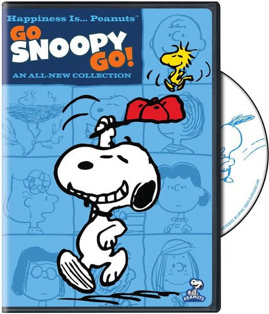Pre-Owned Happiness Is... Peanuts: Go, Snoopy Go! (DVD) - Walmart.com