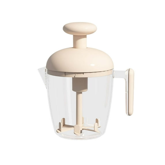 Happini Ergonomic Manual Egg Mixer Efficient Handheld Whisk Cup With ...