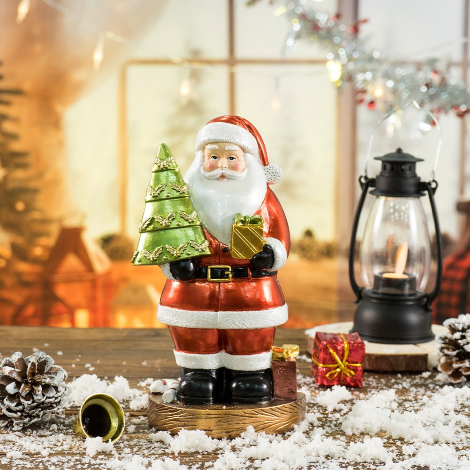 Happini Santa Festive Home & Unique Holiday | Stunning Resin For A ...