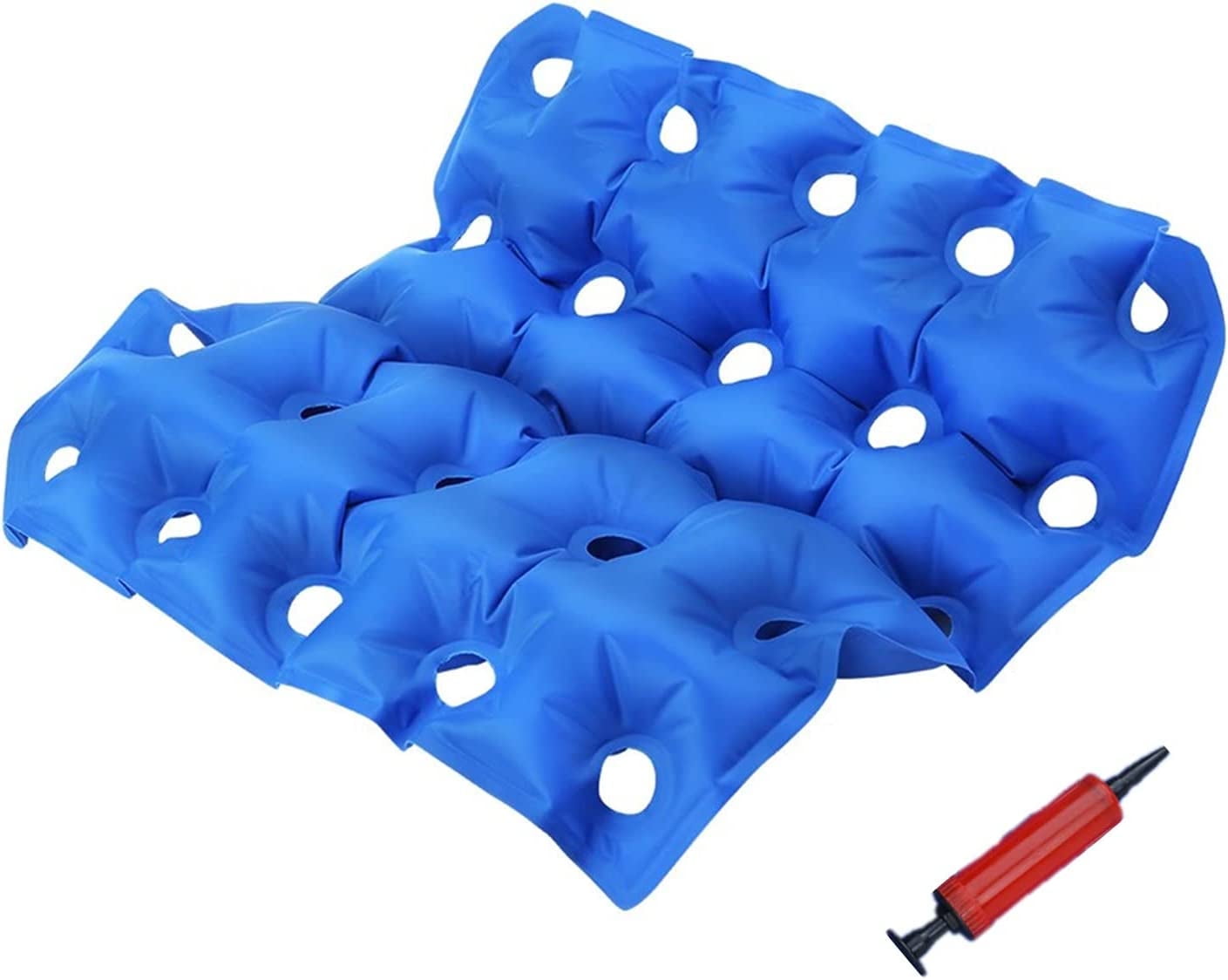 Happon Easy Seat Wheelchair Cushion - Blue Inflatable Pressure Relief ...