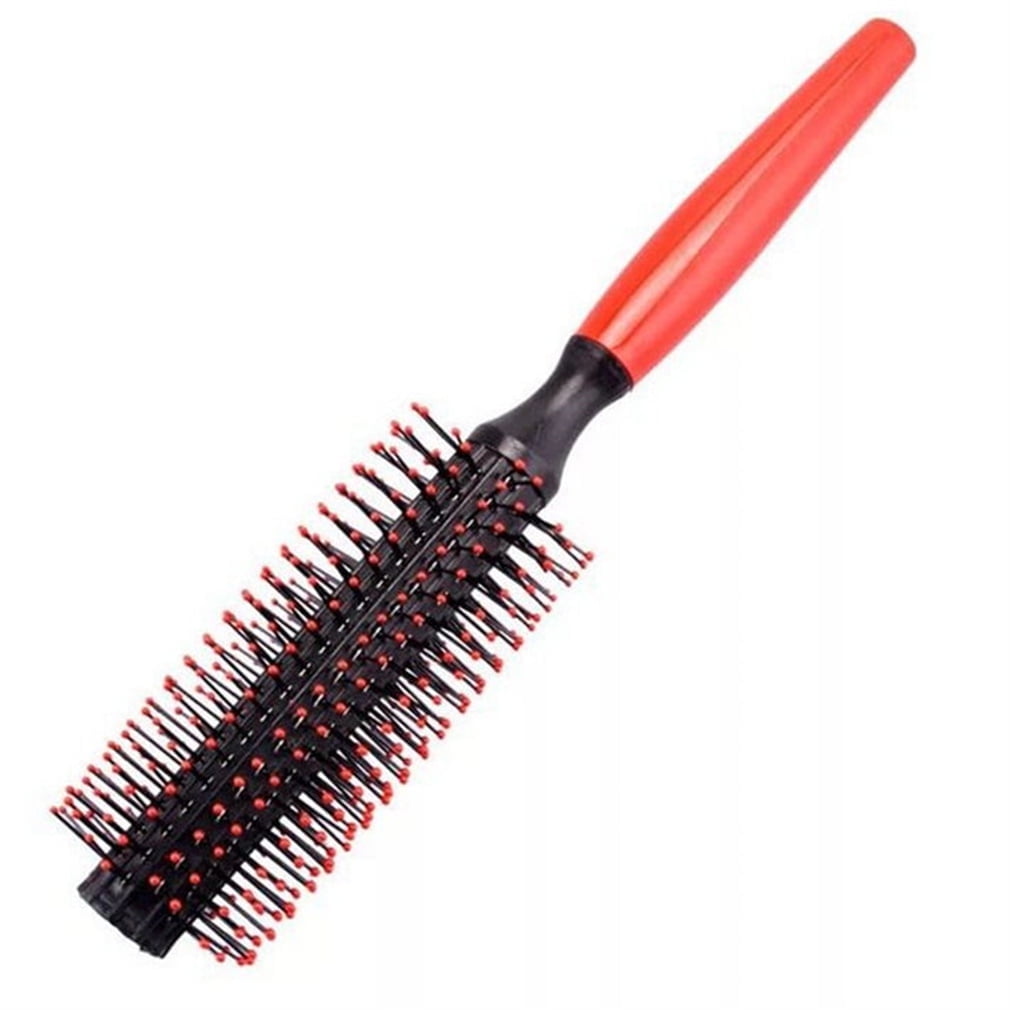Happon 1 Pc Round Styling Hair Brush Hair Dryer Curling Roller Hair Brush Hairstyling Tool Wavy ...