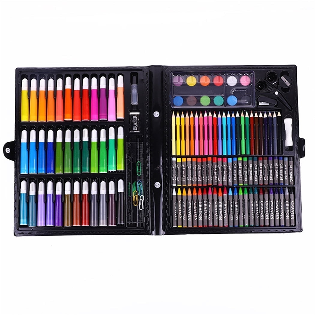 Happon 150 Sets of Children's Watercolor Pens, Brush Set Gift Boxes ...