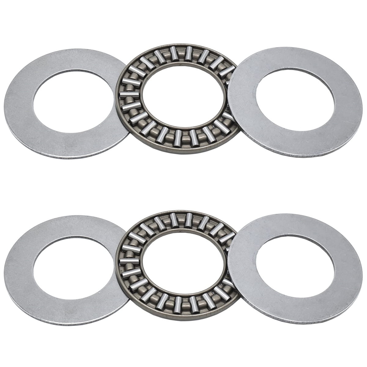 Happon 2 Sets AXK2035 Needle Roller Bearings, Thrust Bearing with 4 ...