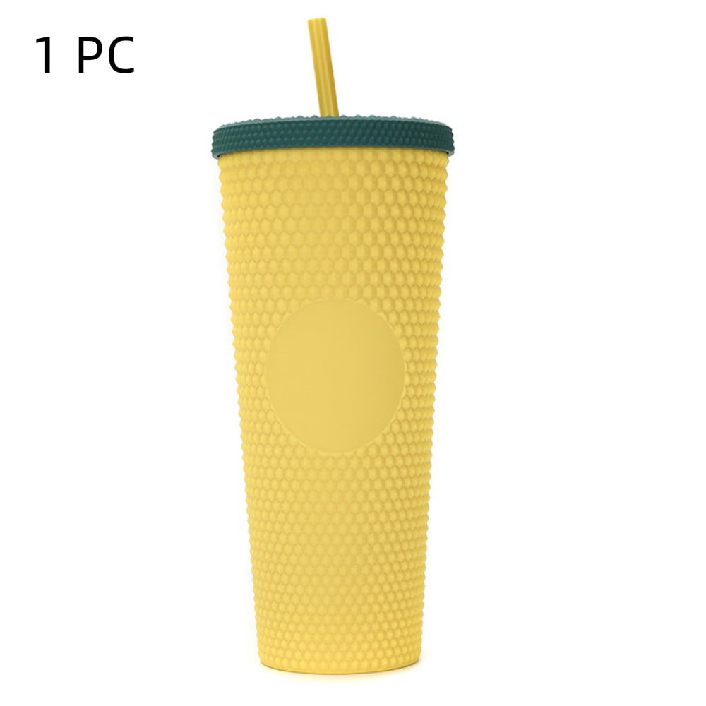 Happon 24 oz Studded Plastic Tumbler for Cold Drinks - Spiked, Reusable ...