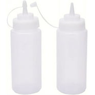 GoodCook PROfreshionals Pack of 2 Plastic Dispenser Bottles, Clear ...