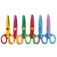 Happon 6 Pcs Plastic Safety Art Scissors Set Creative Crafts Scissors ...