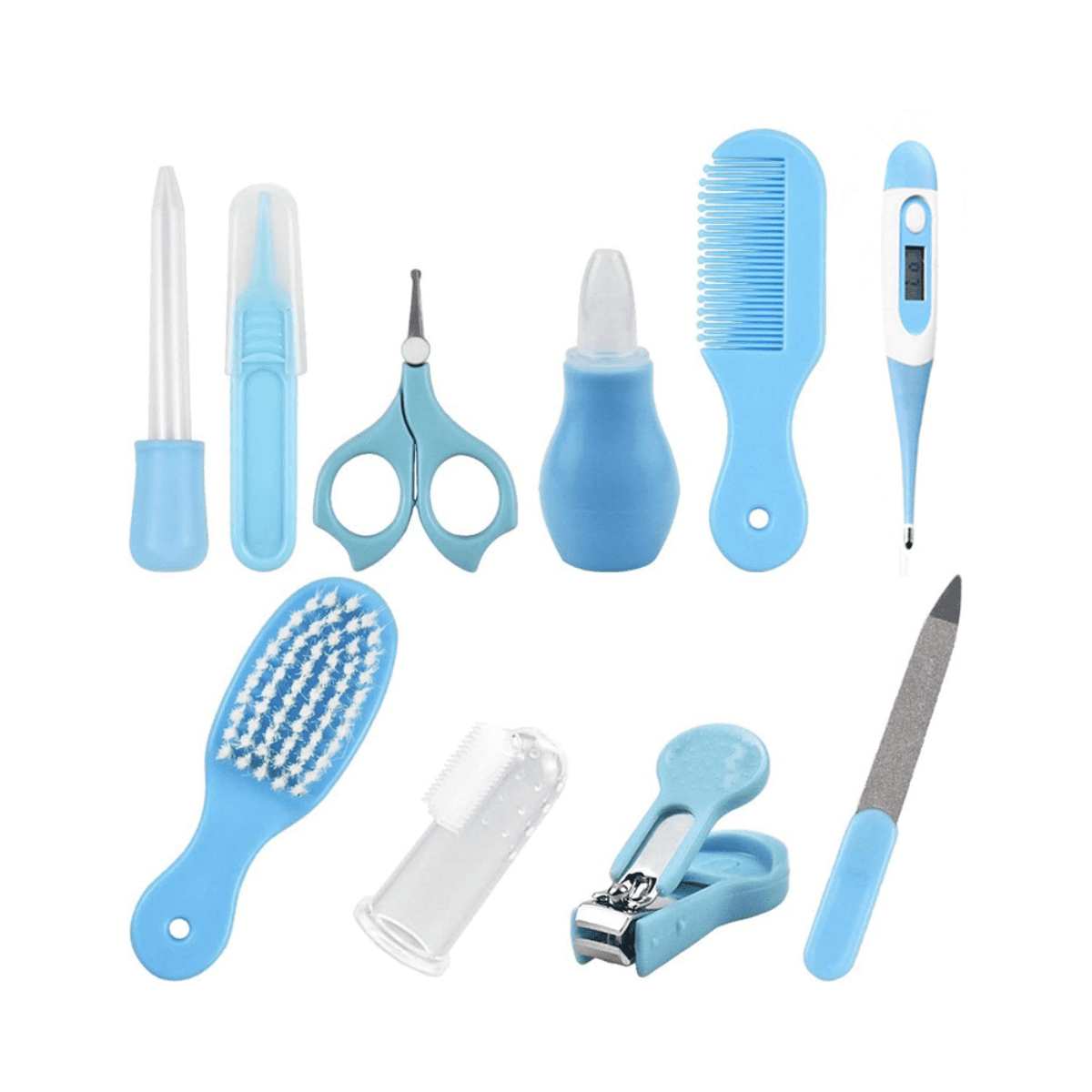Happon Baby Healthcare and Grooming Kit, Baby Safety Set Baby Comb ...