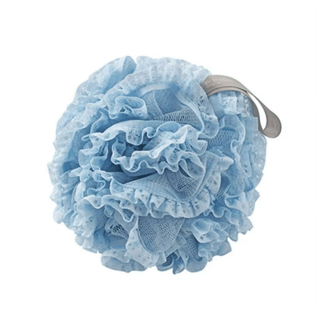 Happon Loofah Bath Sponge Shower Bouquet Pastel Colors Extra Large Mesh