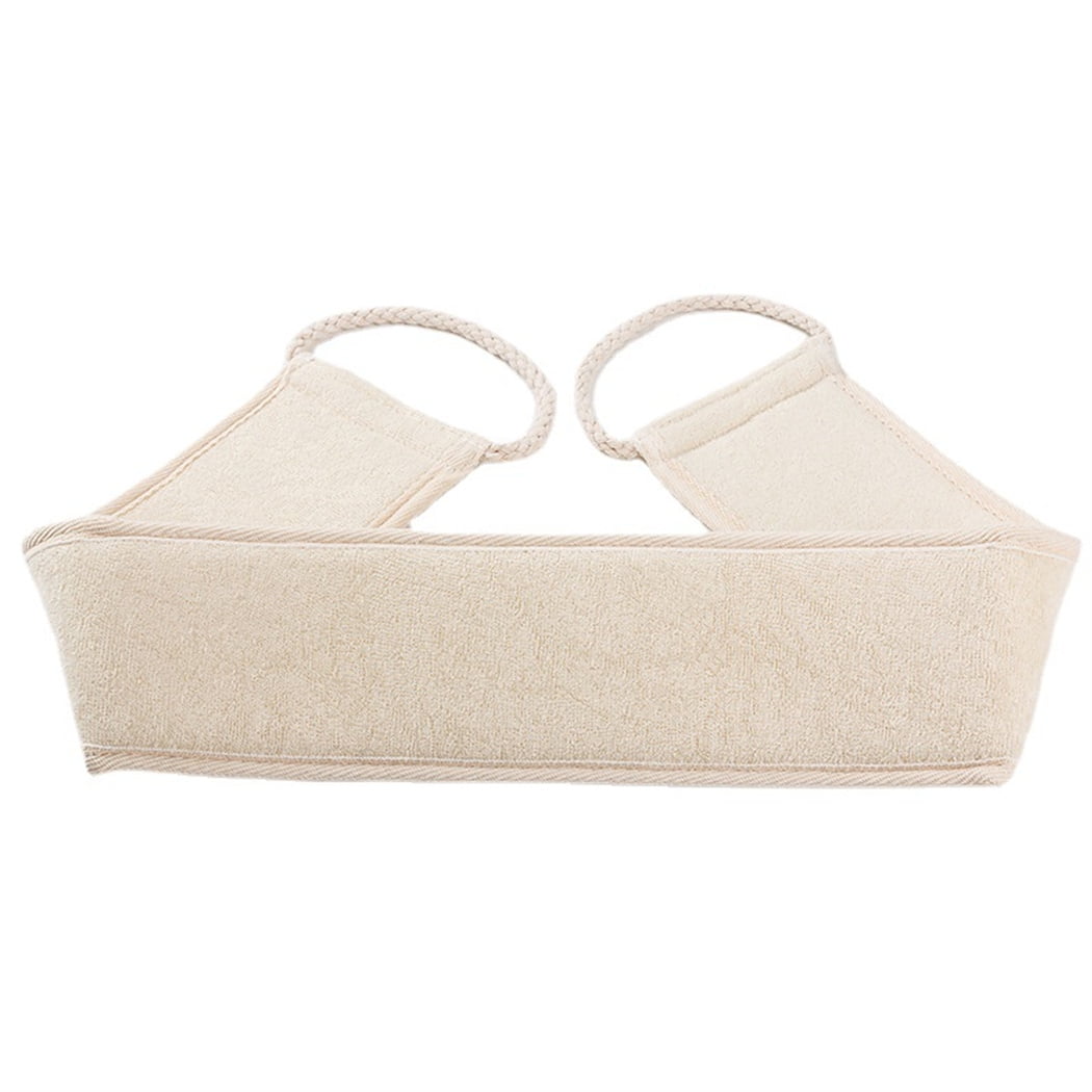 Happon Pack of 2 Natural Loofah Exfoliating Back Scrubber for Shower ...