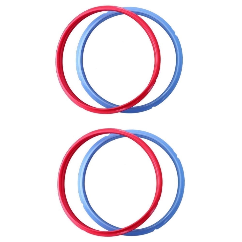 Happon Pack of 4 Silicone Sealing Ring for Instant Pot Accessories Fits ...