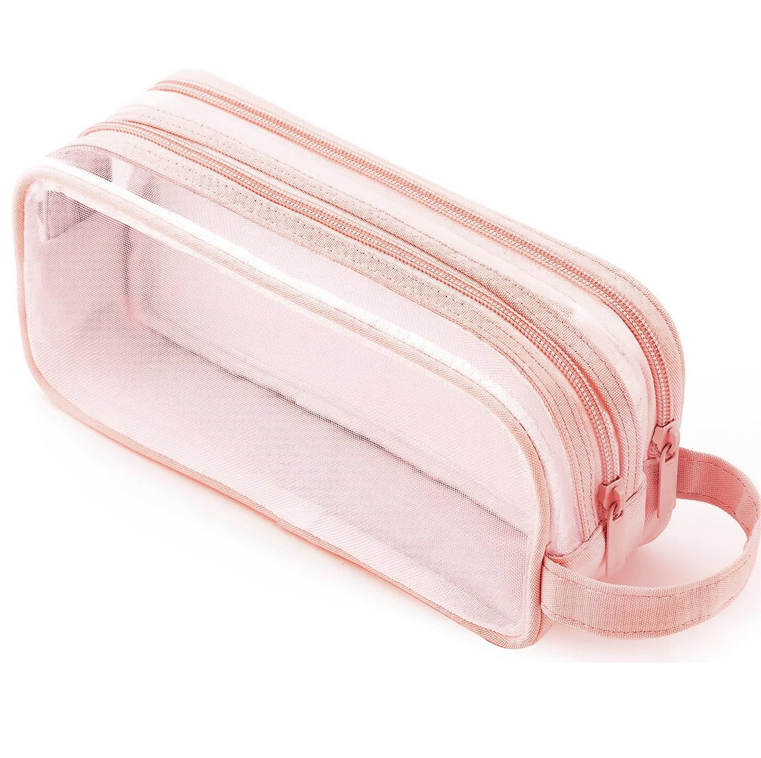 Happon Pencil Box Clear, Mesh Pencil Case, Pencil Case with Zipper ...