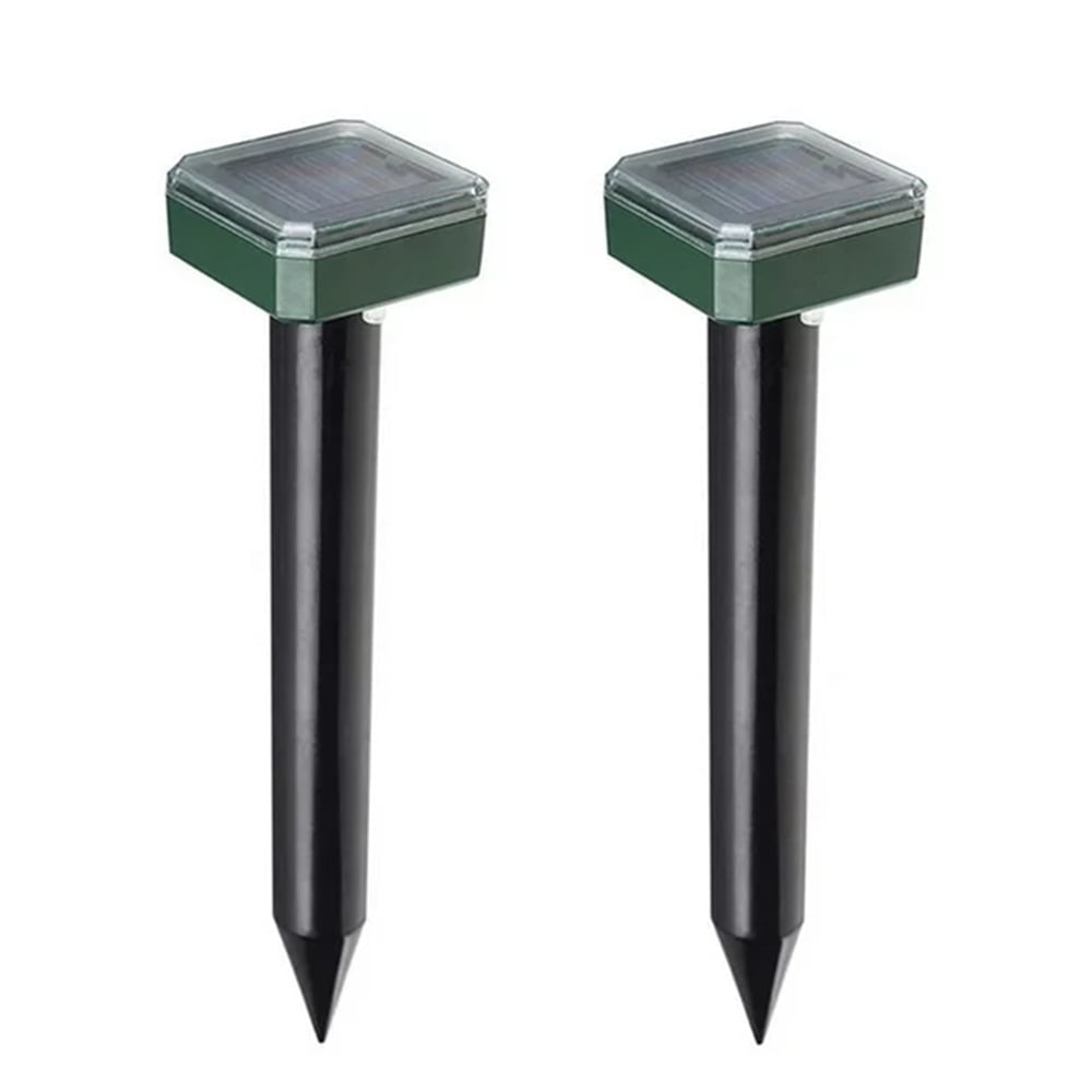 Happon Solar Mole Repellent Outdoor for Rodent Gopher Deterrent Vole ...