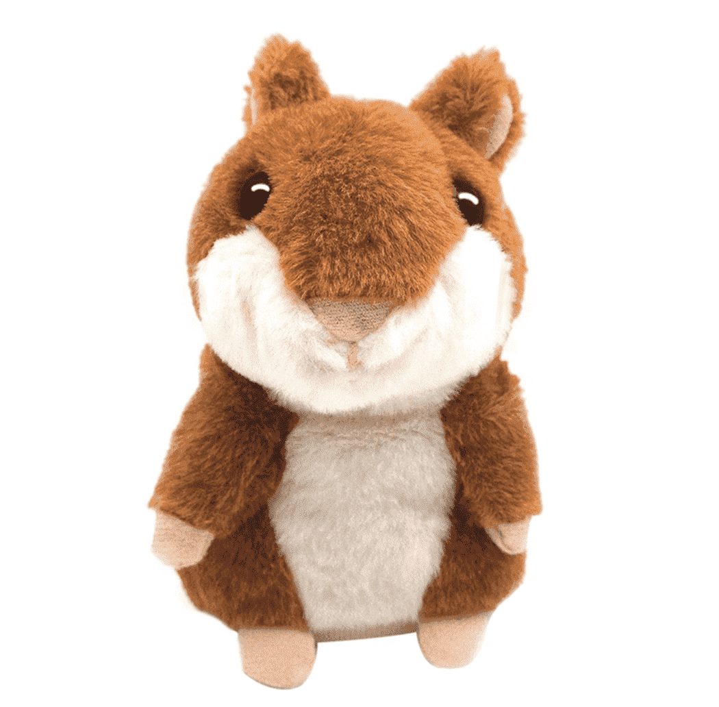Happon Electronic Recording Talking Hamster, Interactive Stuffed Plush ...