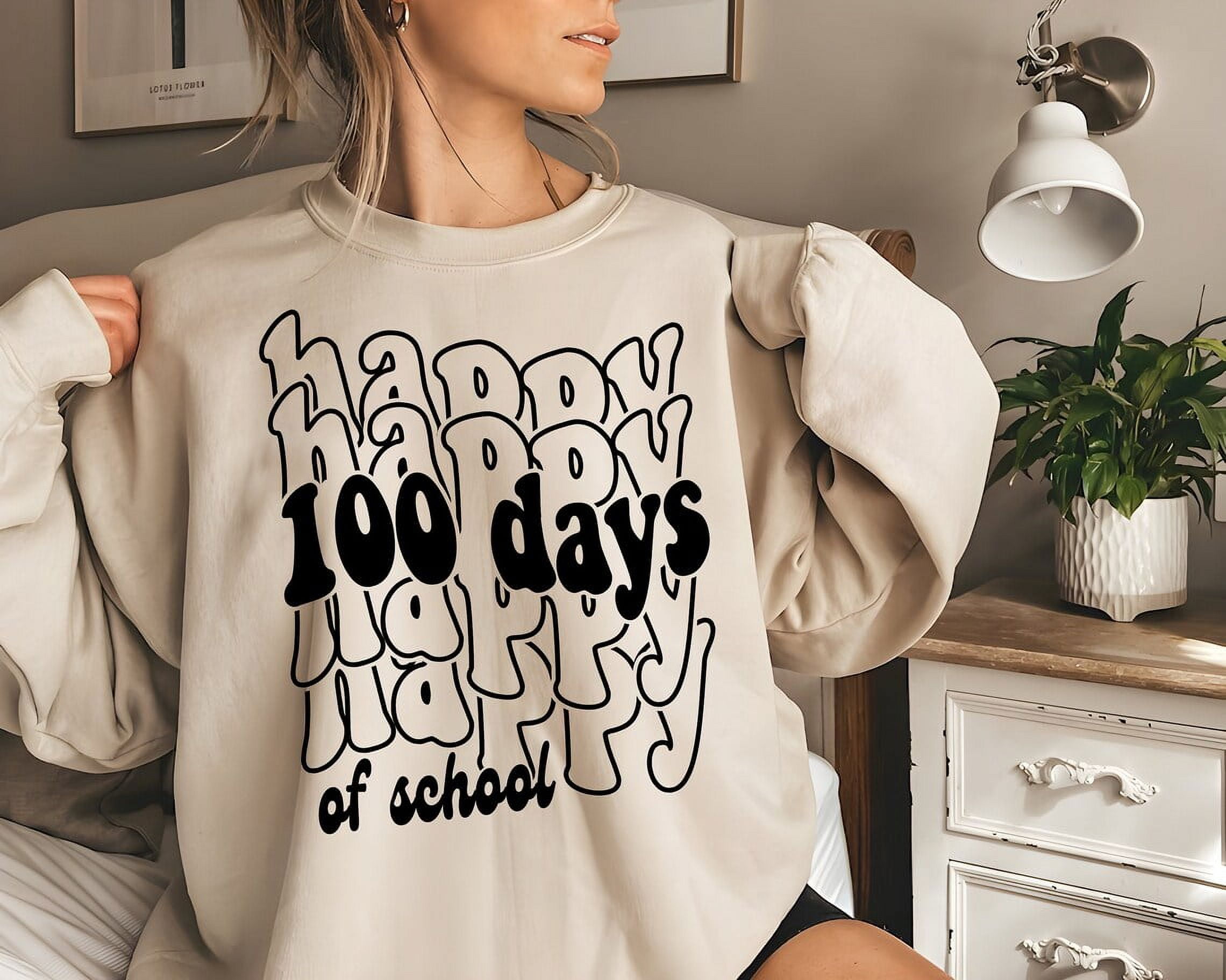 Happy 100 Days Of School Shirt 100th Day Of School Celebration 100th