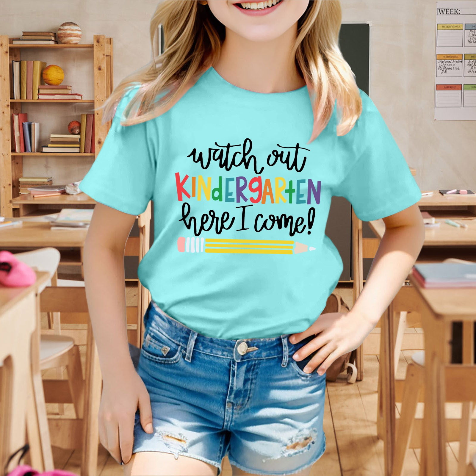Happy 100 Days of School Shirt Kids School Season Kids T-Shirt Toddler ...