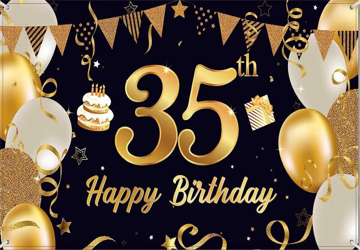 Happy 31/32/33/34/35th Birthday Green Screen Background ration ...