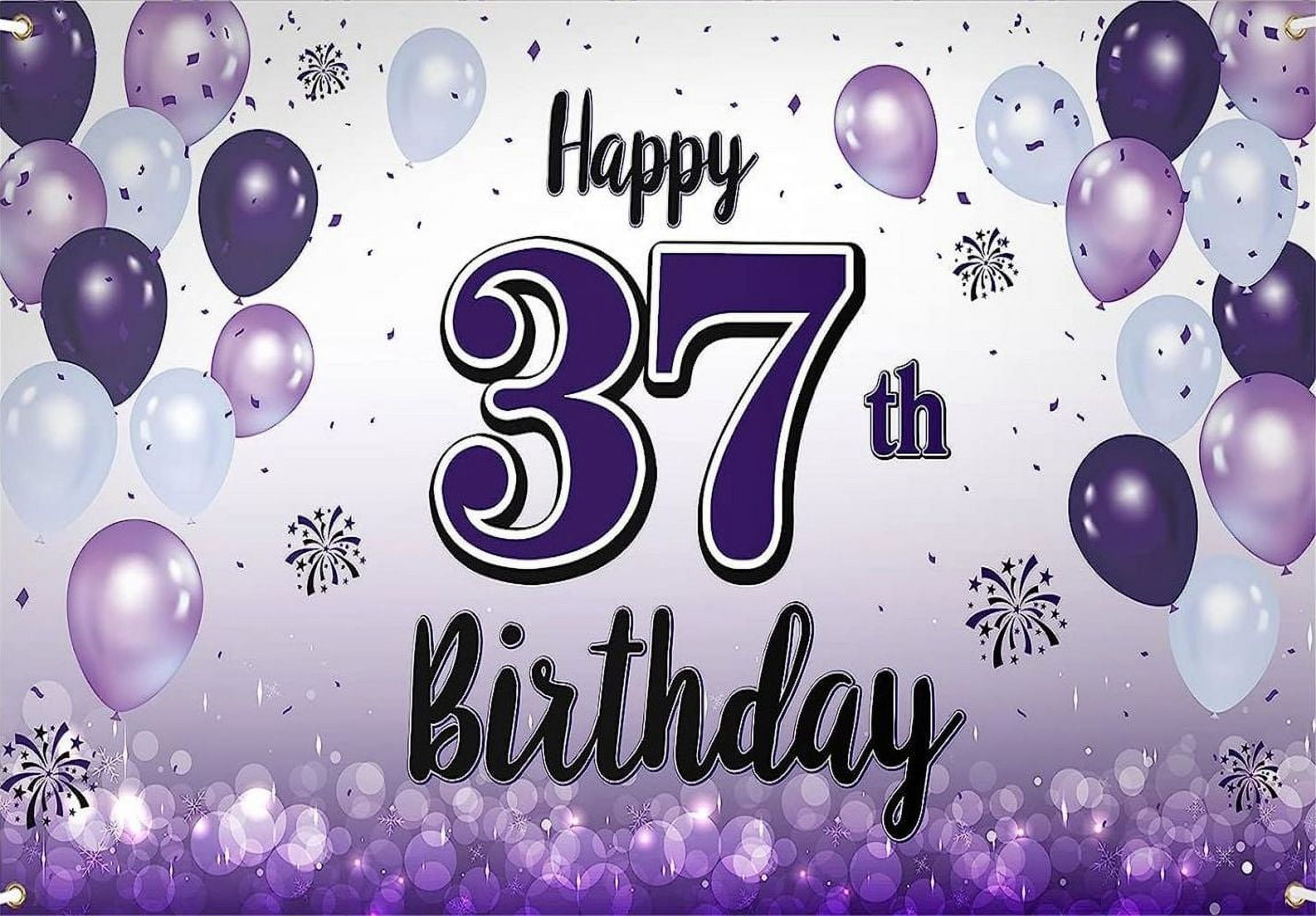 Happy 36/37/38/39/40th Birthday Green Screen Background Cozy Custom ...