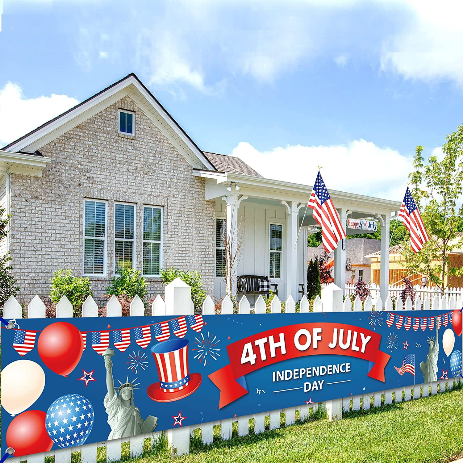 Happy 4th of July BannerHappy Fourth of July Banner | Fourth of July ...
