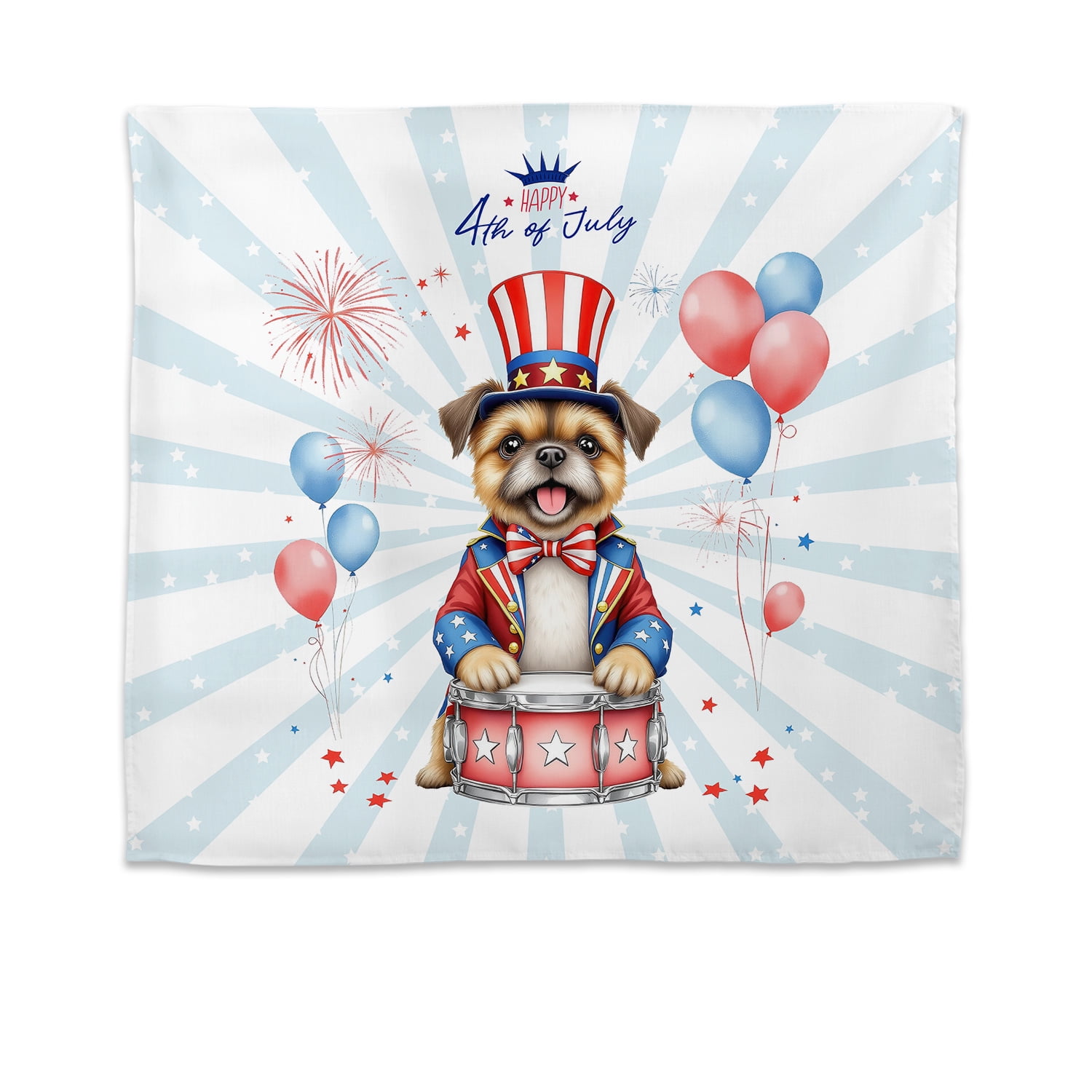 Happy 4th of July Patriotic Brussels Griffon Marching Band Uniform ...
