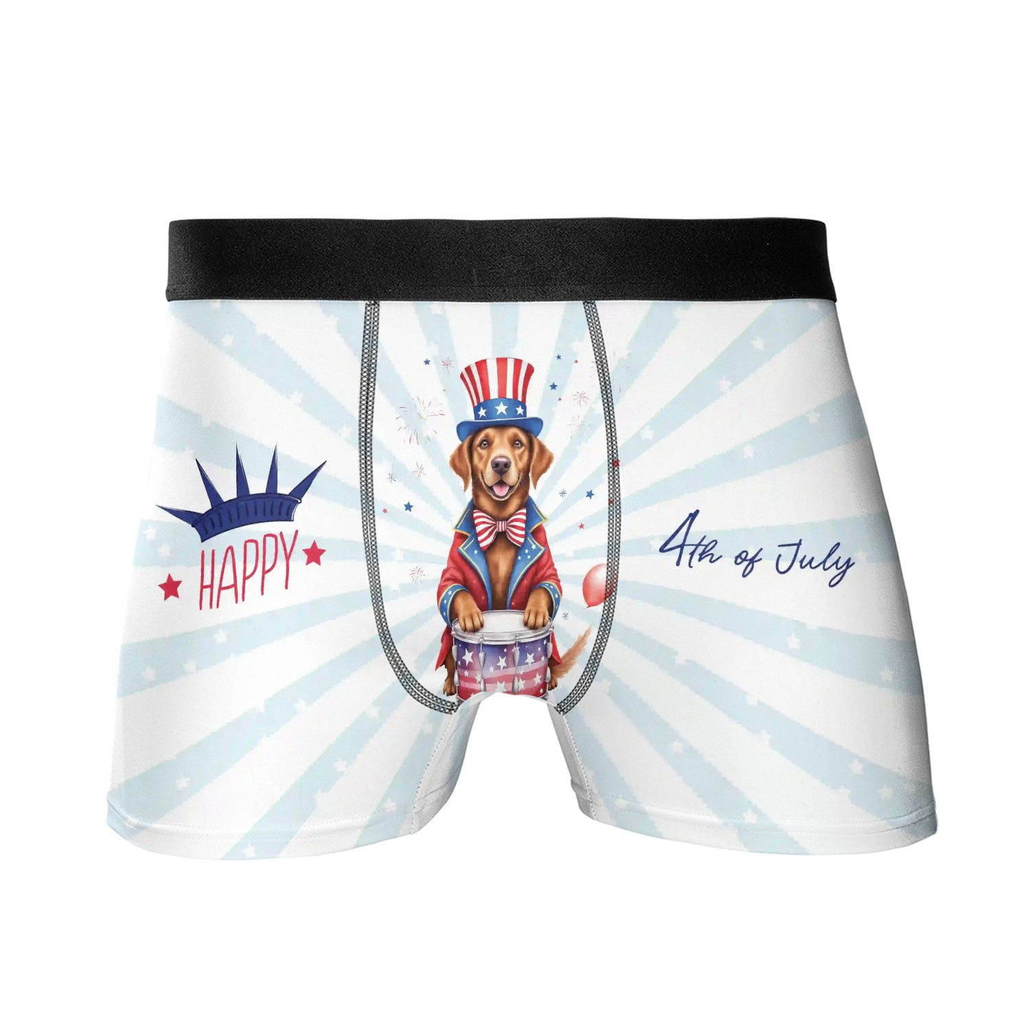 Happy 4th of July Patriotic Chesapeake Bay Retriever Marching Band ...