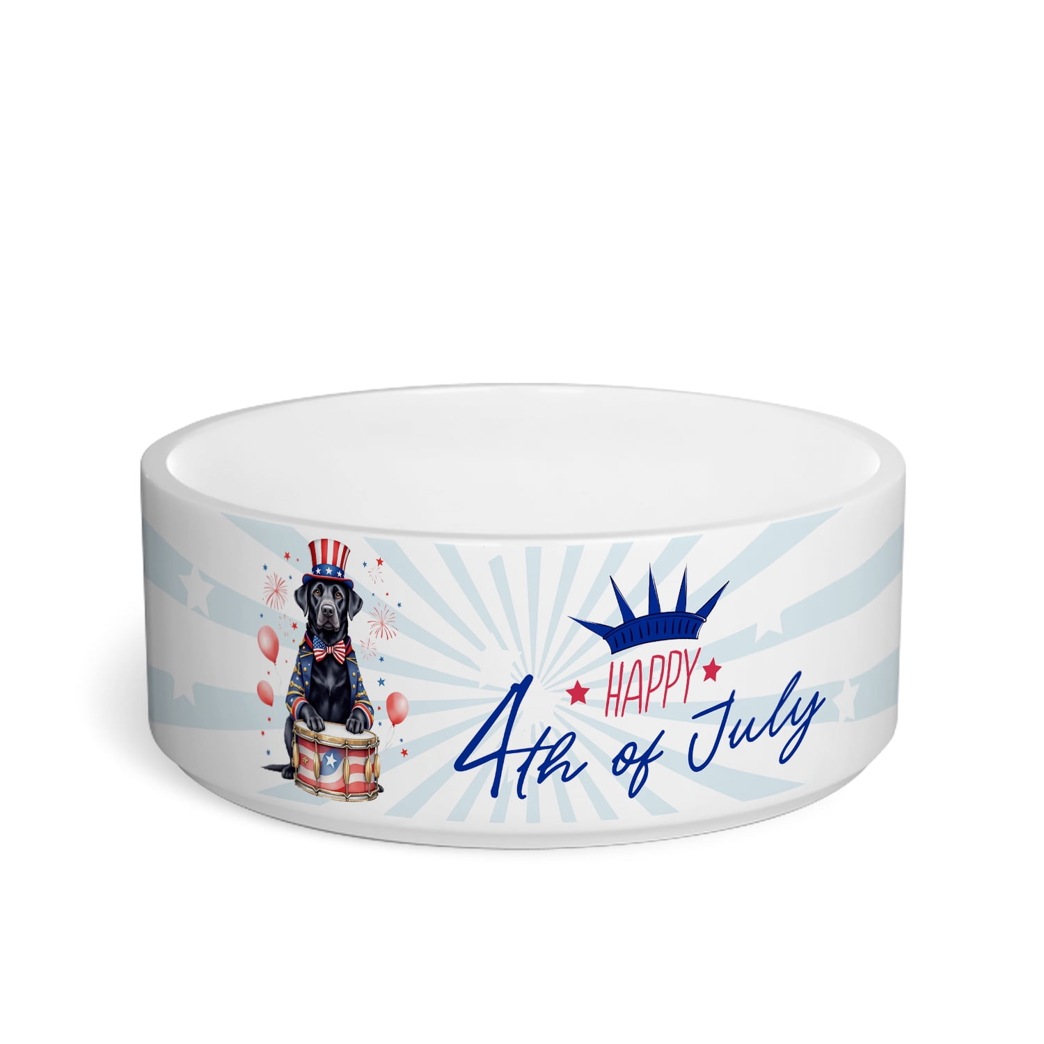Happy 4th of July Patriotic Labrador Retriever Marching Band Uniform ...