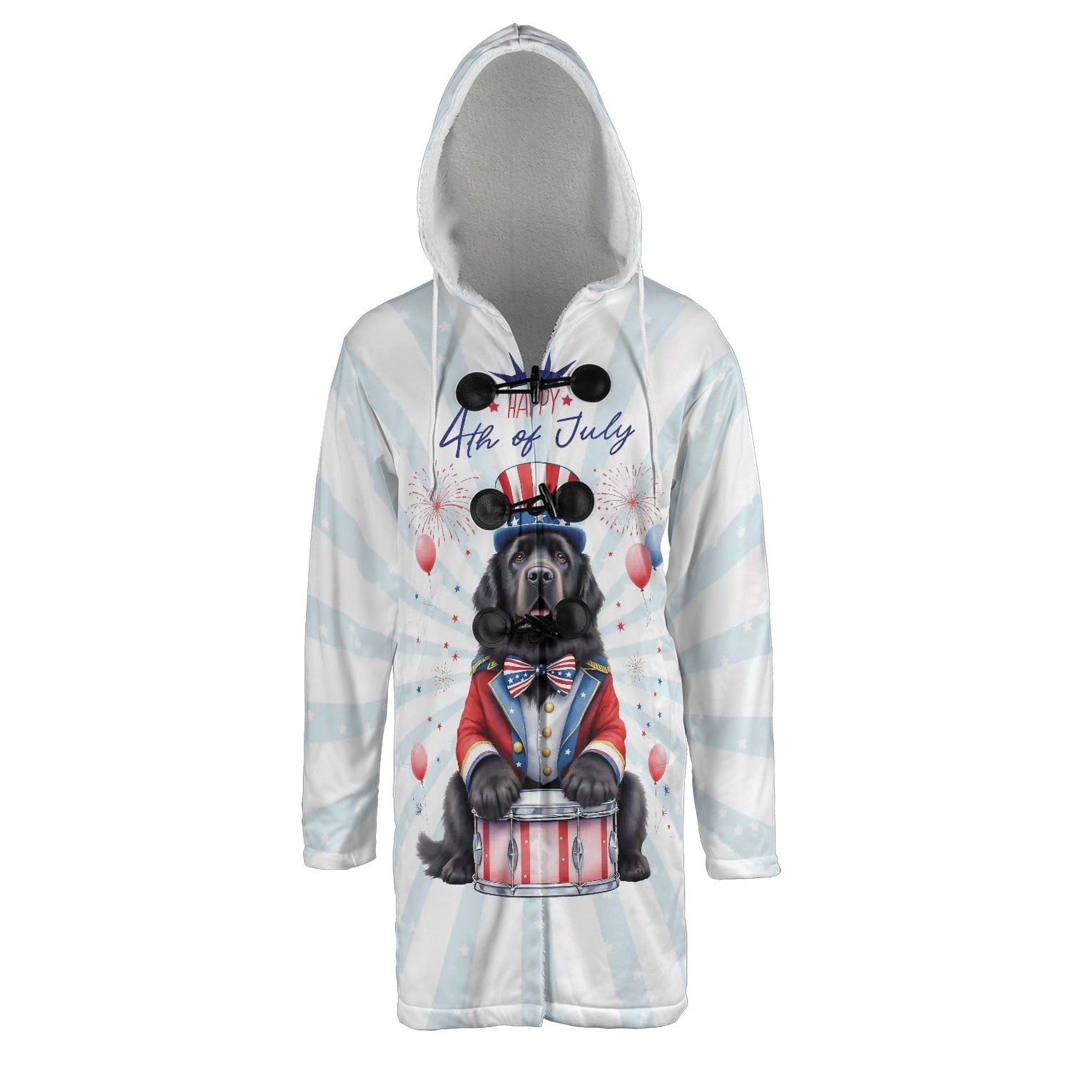 Happy 4th of July Patriotic Newfoundland Marching Band Uniform Balloons ...