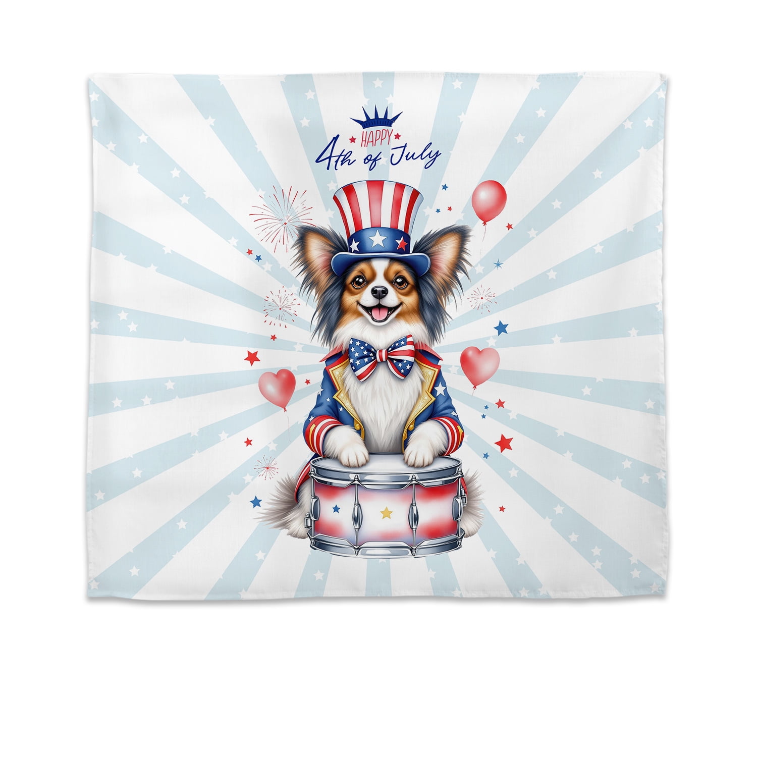 Happy 4th of July Patriotic Papillon Marching Band Uniform Balloons ...