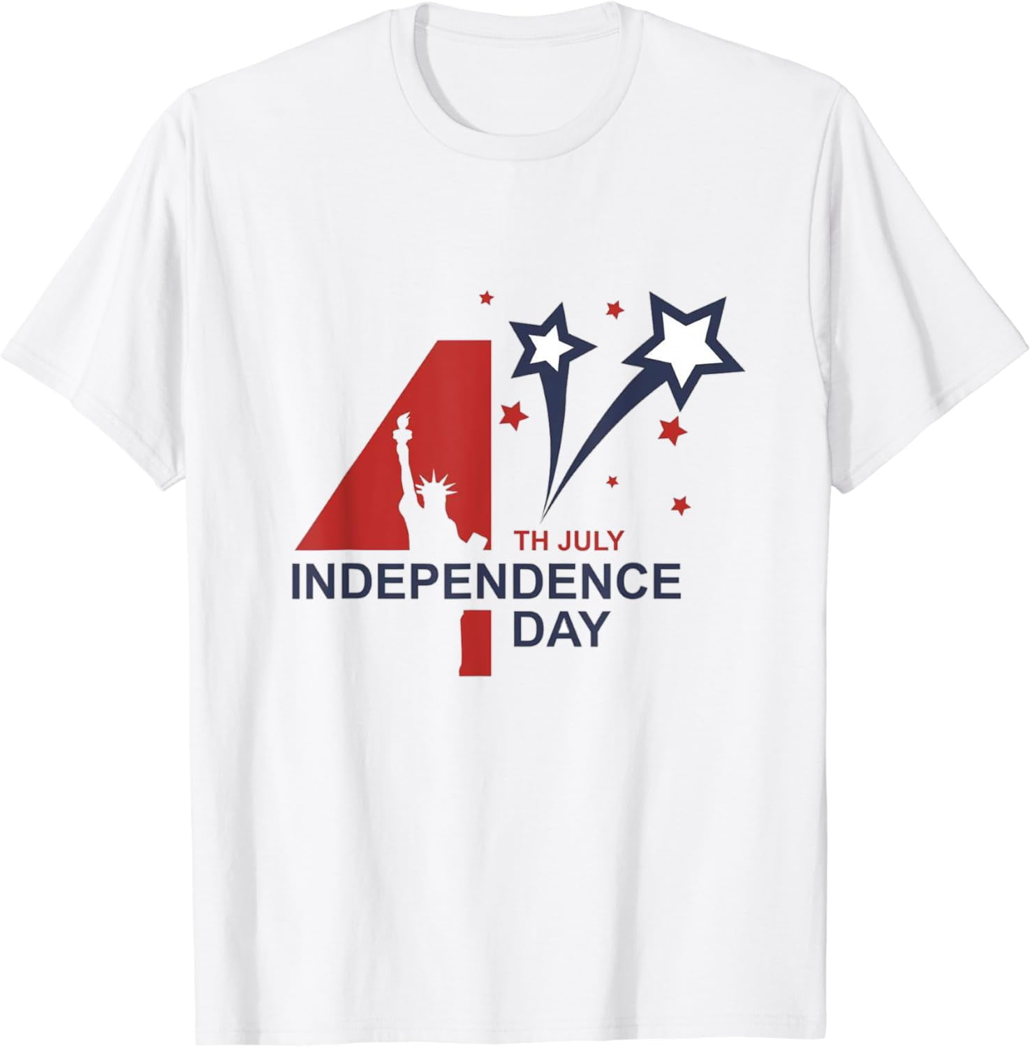 Happy 4th of July Independence Day T Shirt - Walmart.com