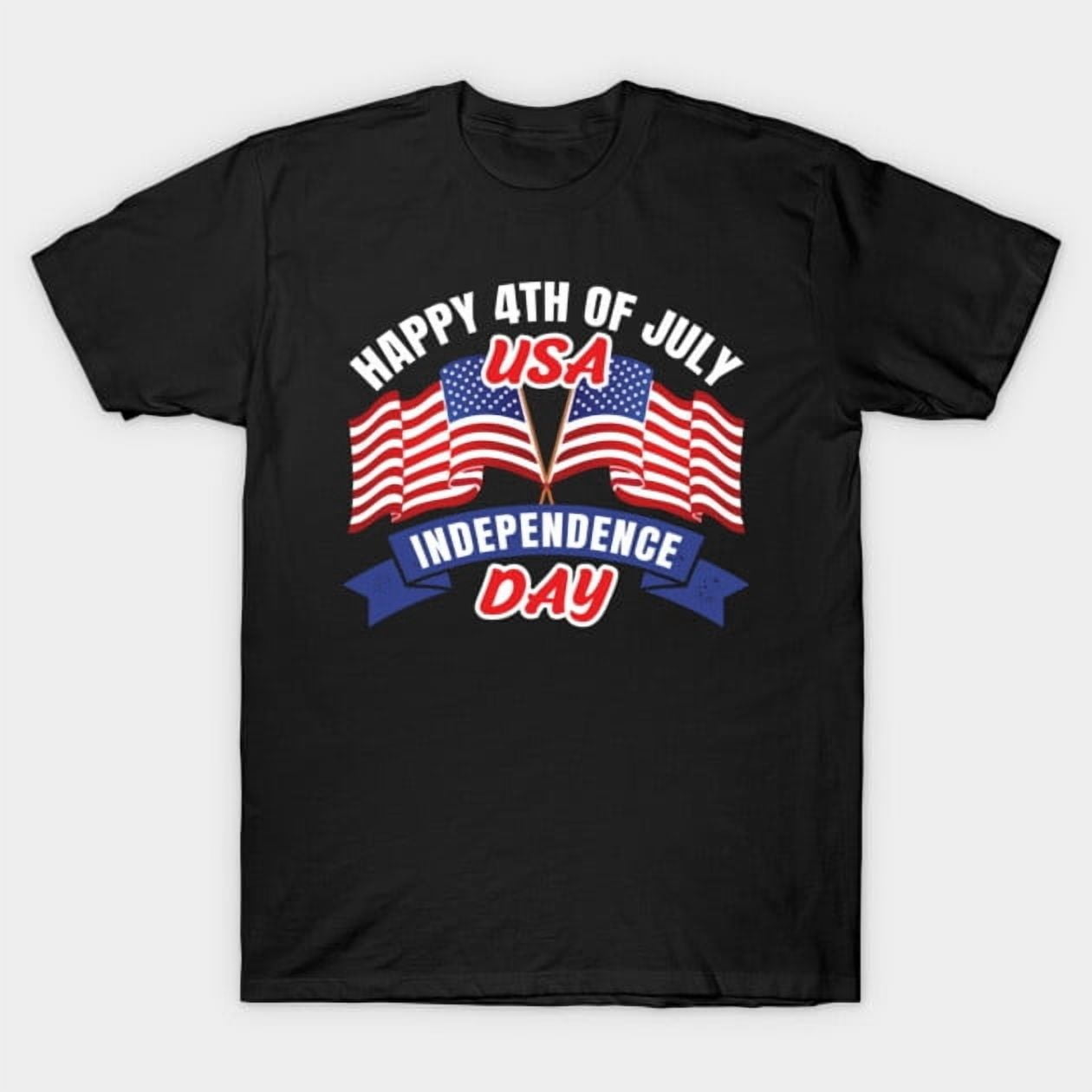 Happy 4th of July! Patriotic American USA Flag Independence Day Freedom ...