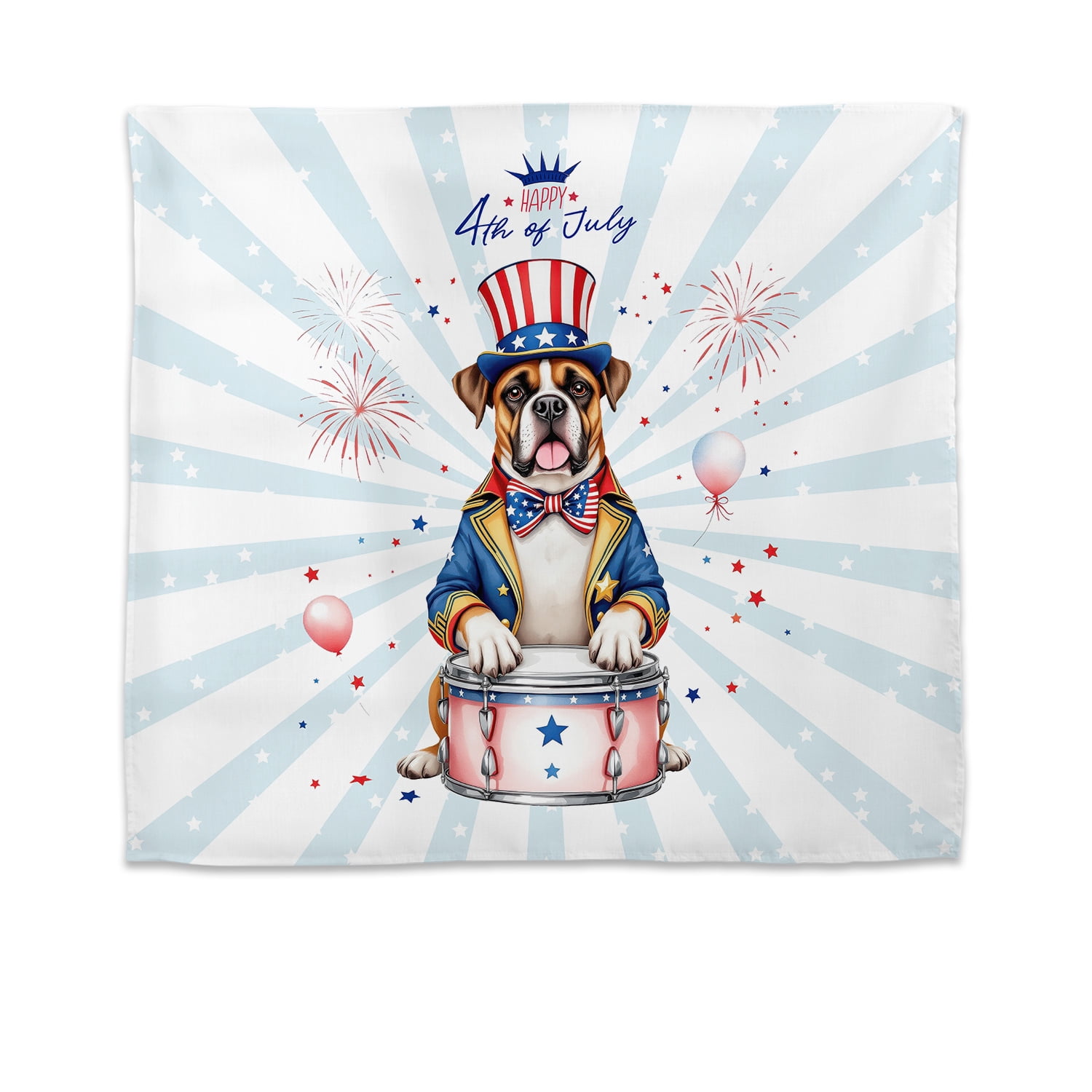 Happy 4th of July Patriotic Boykin Spaniel Marching Band Uniform ...