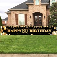 Metallic Rainbow "Happy Birthday" Balloon Banner - Walmart.com